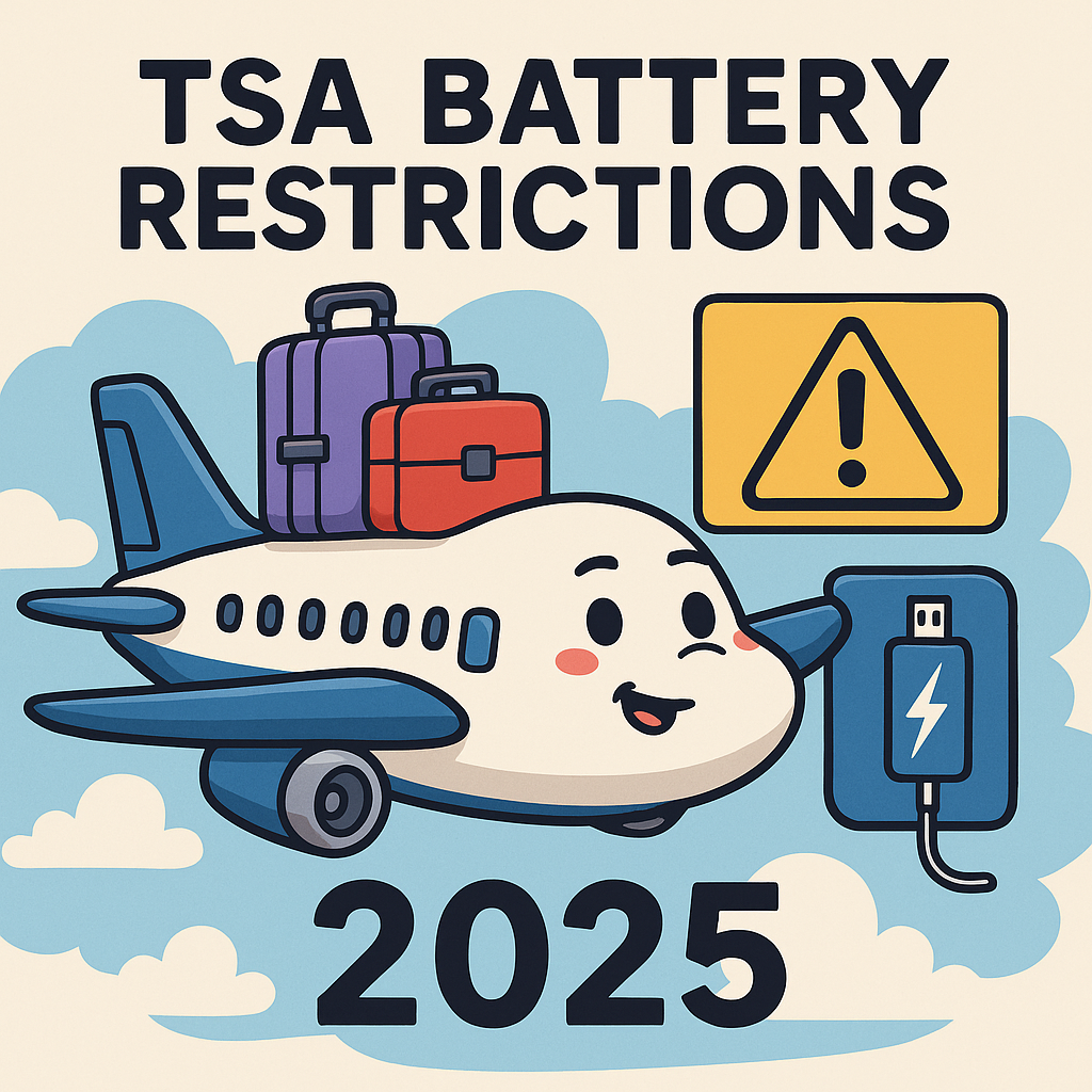 TSA Battery Restrictions & REAL ID Rules: What Travelers Need to Know in 2025