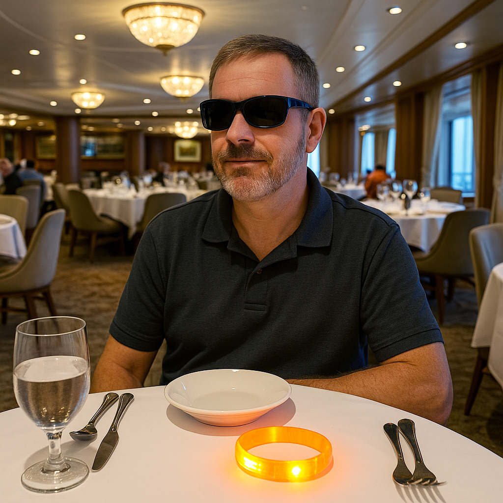 Light Up Dining: A Restaurant Hack for Blind Travelers